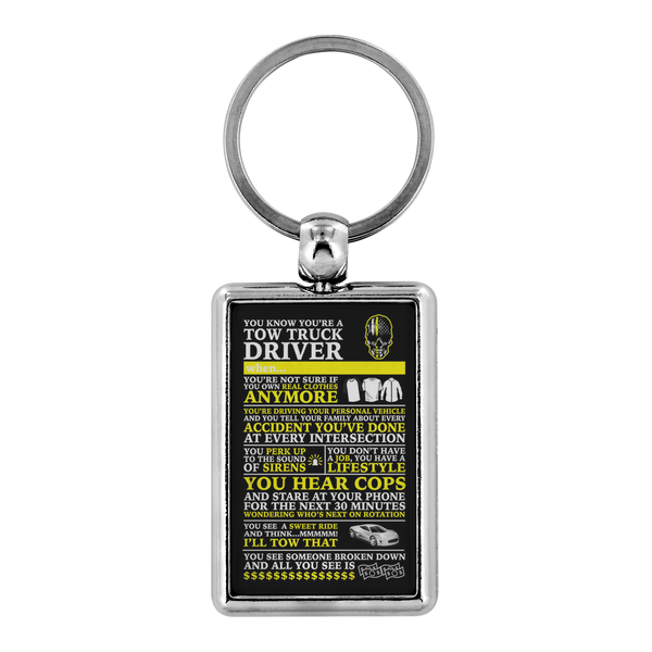 Proud Tow Operator Keychain - Towlivesmatter