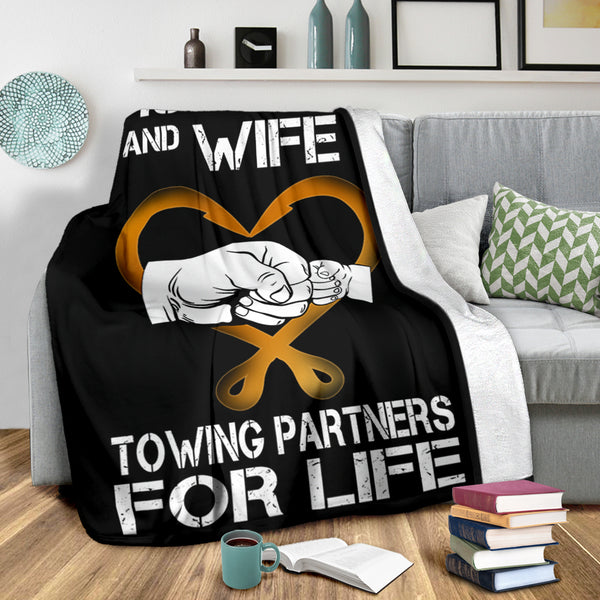 Husband and Wife Blanket - Towlivesmatter